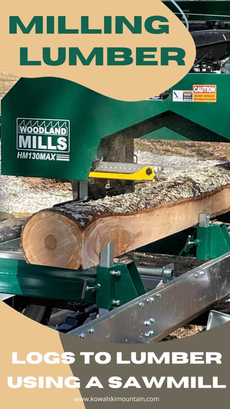 Milling Lumber With A Sawmill: How To Cut Logs Into Lumber » Kowalski ...