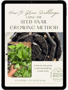 Seed Snail growing method ebook » Kowalski Mountain