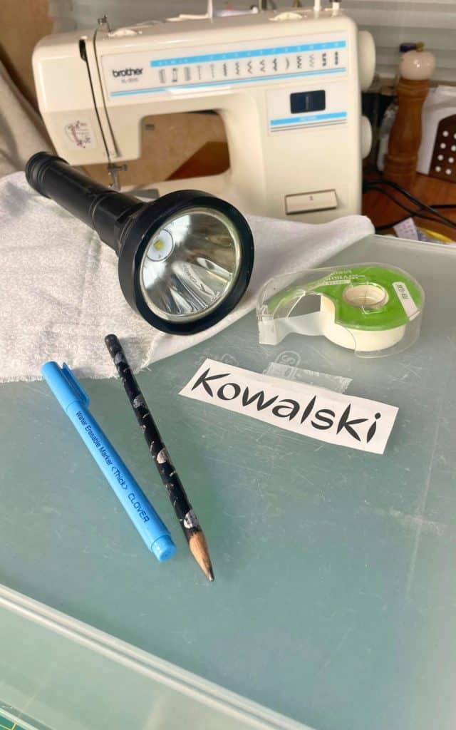 Easy DIY Tracing Table for Quilting, Crafting & More » Kowalski Mountain